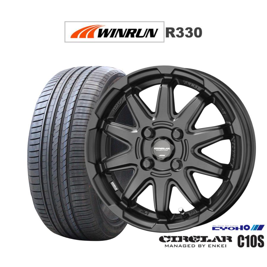 共豊 サマータイヤ ホイール4本セット KYOHO サーキュラー C10S WINRUN ウインラン R330 195/50R16 : カーポートマルゼン - 通販 - Yahoo!ショッピング