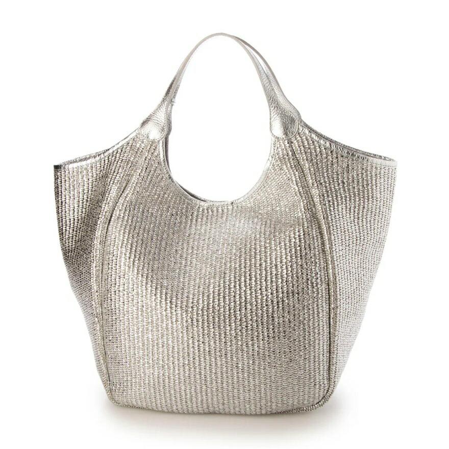 MARCO MASI Marco Masi マルコマージ バッグ 2141トートバッグ レディース イタリア製 牛革 本革 ラフィア コンサバ A4 大容量 肩掛け : Carre - 通販 ...