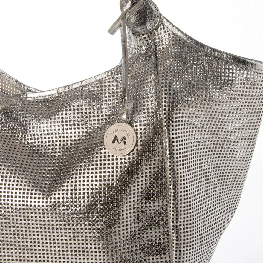 Marco Masi マルコマージ バッグ 2141 トートバッグ レディース イタリア製 牛革 本革 パンチングレザー コンサバ A4 大容量 : Carre - 通販 - Yahoo!ショッピング