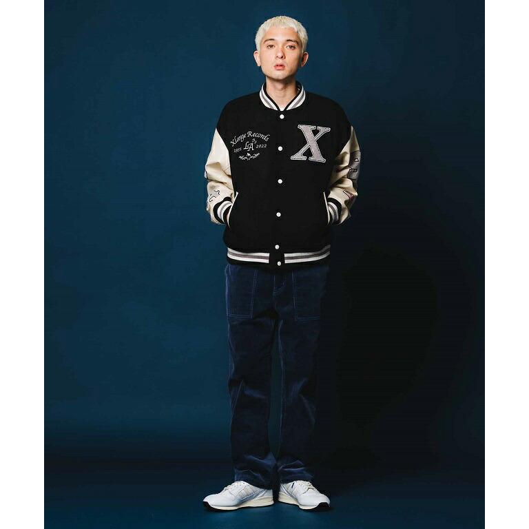 XLARGE エクストララージ X-LARGE OG LOGO VARSITY JACKET バーシティジャケット ブランドロゴ 刺繍 ...