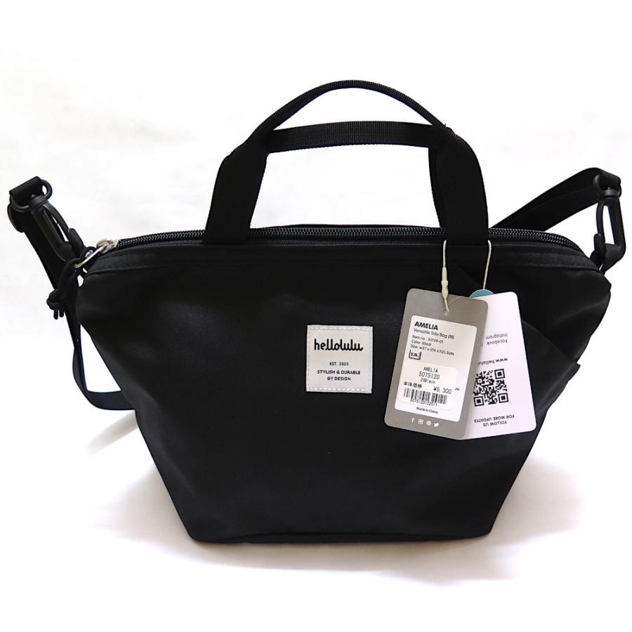 hellolulu 【20％OFF】ハロルル/Hellolulu AMELIA（アメリア） 2WAY トートバッグ カラー：ブラック : Carre Online Shop - 通販 ...