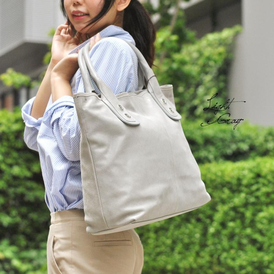 INNUE トートバッグ レディース レディス 通勤 艶レザー シャイニーコーティング A4 イタリアブランド innue エルナ brand bag : キャロン国(ストール 手袋 バッグ ...