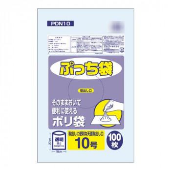 オルディ ぷっち袋10号 透明100P×120冊 20066901 : CARSBAY - 通販 - Yahoo!ショッピング