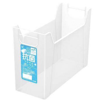 ナカバヤシ 抗菌ファイルボックスA4/クリアホワイト FBK-E04-CW : CARSBAY - 通販 - Yahoo!ショッピング