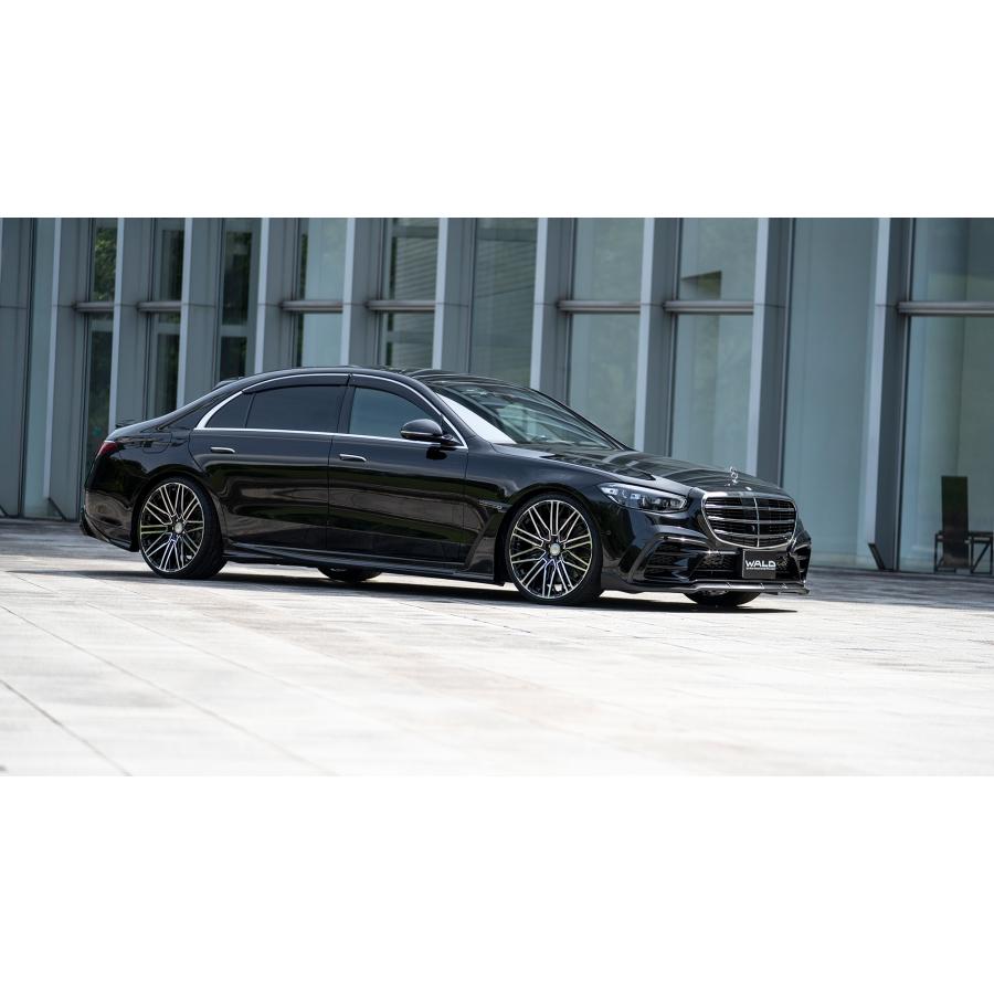 WALD ジェニュインライン 1PC casted BM001 ブラックポリッシュ 22インチ 5H112 9J+33 1本 75.1 業販4本購入で送料無料 :ho-bm01-bpo ...