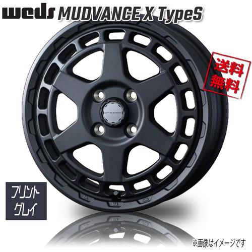 WEDS MUDVANCE X TypeS フルマットブラック 14インチ 4H100 5J+30 1本 73 業販4本購入で送料無料 : オールドギア箕面ヤフー店 - 通販 - Yahoo ...