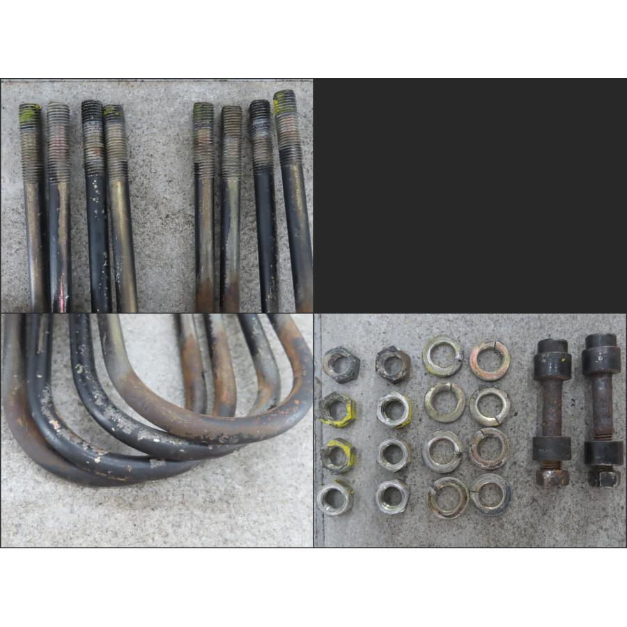 三菱 ミニキャブ U42V リアリースプリング用 U字ボルト バンプラバー 等 左右 セット ※ クランプ パッド スリーブ付き : アップスYahoo!ショップ - 通販 - Yahoo ...