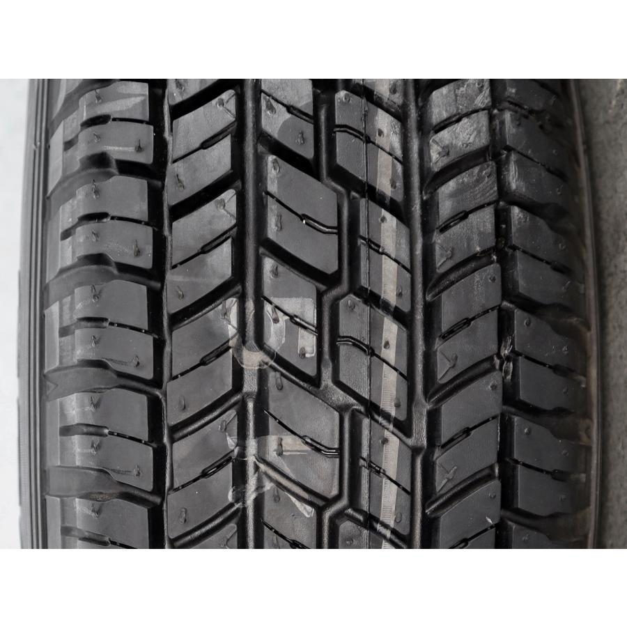 三菱 パジェロミニ H58A 純正 スペアタイヤ (スチールホイール) 15インチ 5.5J 5穴 PCD：114.3 ※ GEOLANDAR 175/80R15 10分山 : アップス ...