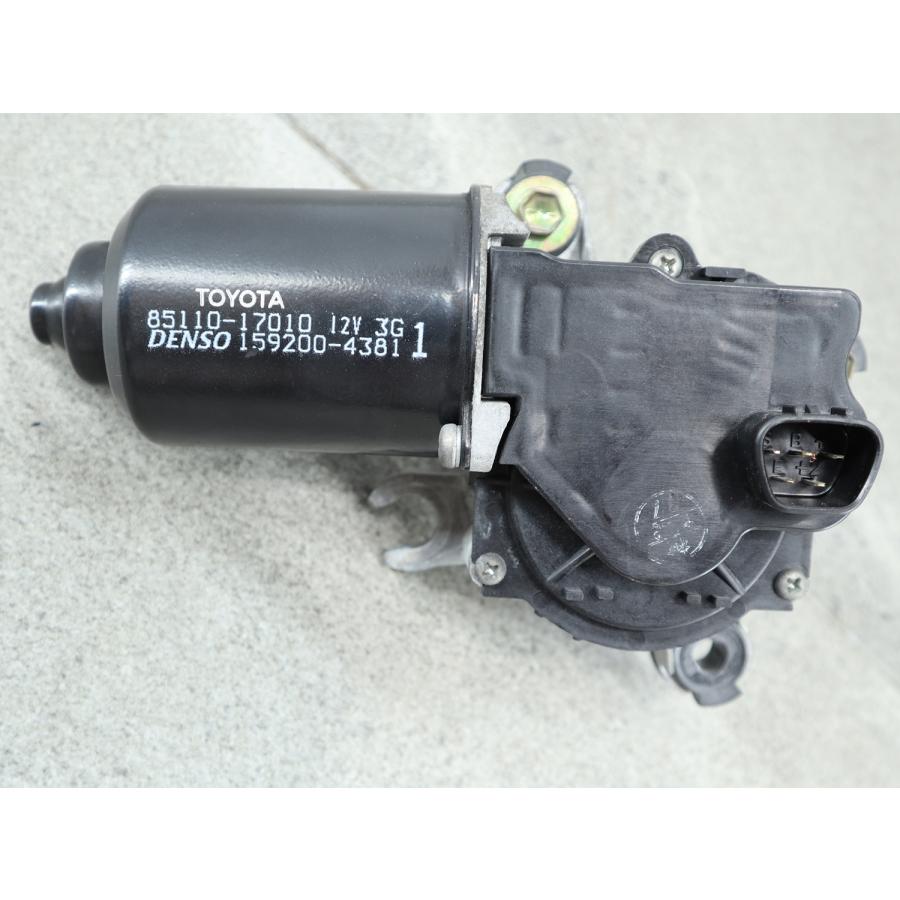トヨタ MR-S ZZW30 純正 フロント ワイパーモーター 作動確認済 ※ 純正品番：85110-17010 （DENSO 159200 ...