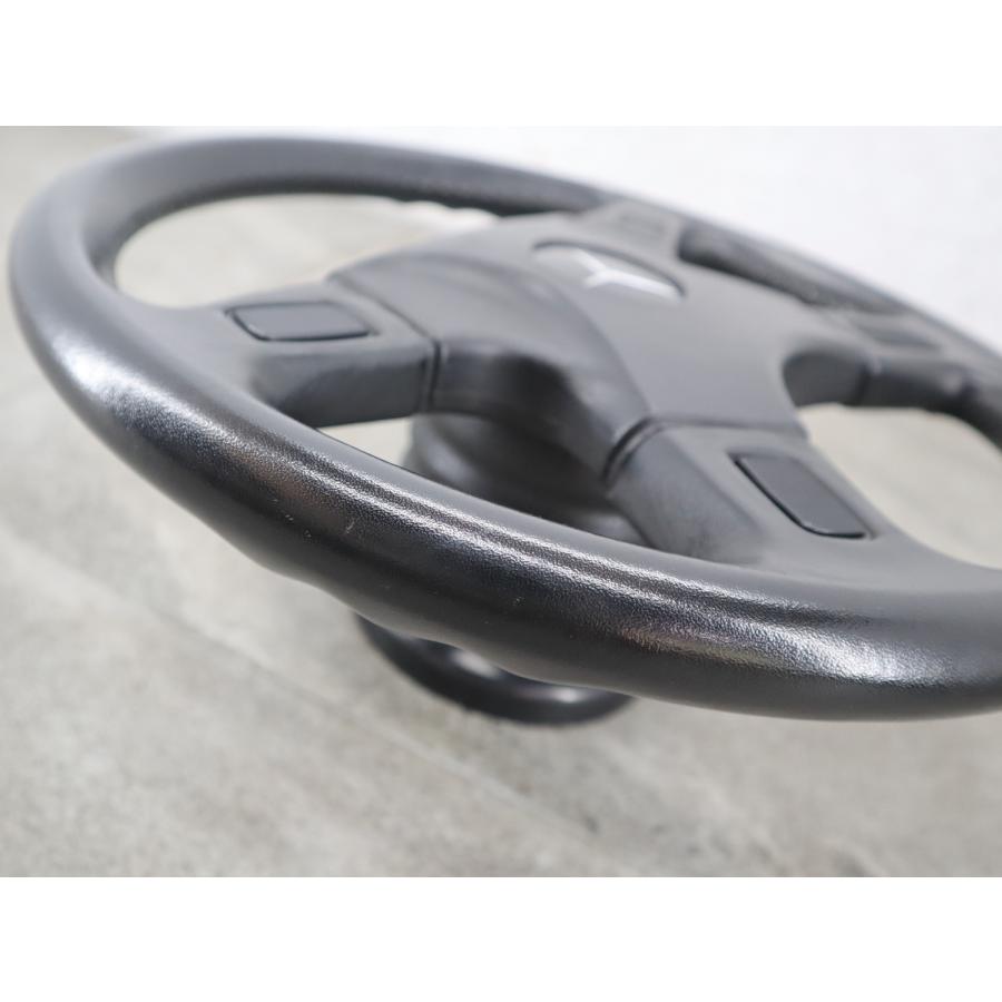 メルセデスベンツ ステアリングホイール atiwe Silberpfeil （アティベ シルバーフェール） III ブラックレザー 4本スポーク 約36.5cmΦ : アップスYahoo ...