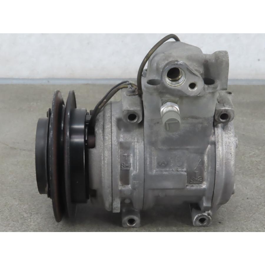 マツダ プロシードマービー E-UV66R 純正 エアコン コンプレッサー 純正品番：U003-61-450 （UV66R 前期 CFC ...