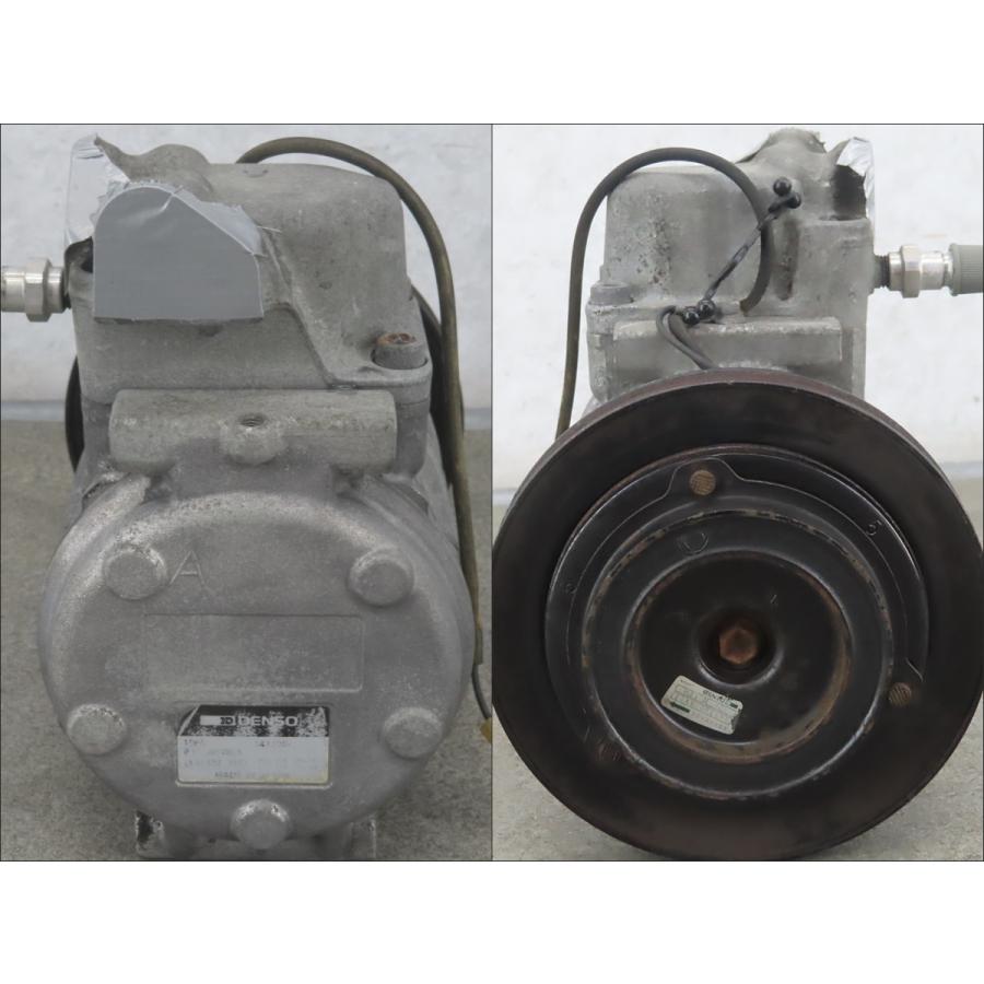 マツダ プロシードマービー E-UV66R 純正 エアコン コンプレッサー 純正品番：U003-61-450 （UV66R 前期 CFC ...