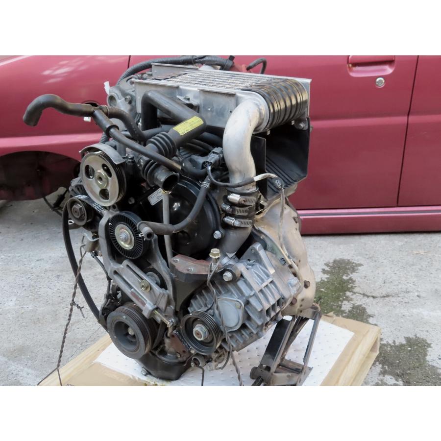 スバル プレオ TA-RA1 E年 RSリミテッド エンジン ASSY （EN07X DOHC・IC付き スーパーチャージャー） ※ スロットル S/C ECU等付き : アップスYahoo ...