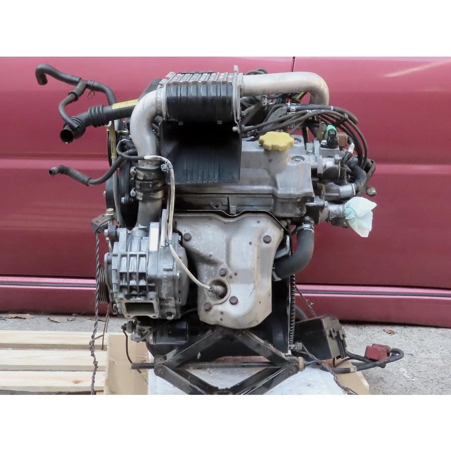 スバル プレオ TA-RA1 E年 RSリミテッド エンジン ASSY （EN07X DOHC・IC付き スーパーチャージャー） ※ スロットル S/C ECU等付き : アップスYahoo ...