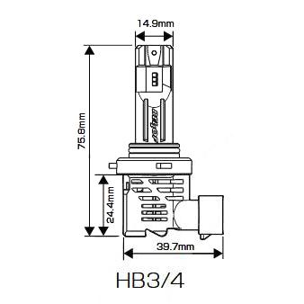 Bellof ライフディーバ/ホンダ/H22.11〜/JC1・2※HID車ハイビーム用/ハロゲンHB3/4タイプをLEDに交換/プレシャスレイZ4500K/BELLOF : カルースオート ...
