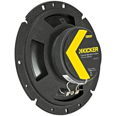 「日本正規品」KICKER キッカー CSC674 16.5cmコアキシャル2way カーオーディオ カースピーカー 重低音 外向き : Casa Do Som - 通販 - Yahoo!ショッピング