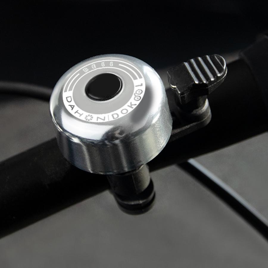 DAHON（ダホン） ベル BICYCLE BELL シルバー アルミ 小型 コンパクト 自転車 折りたたみ自転車 : cascata ...