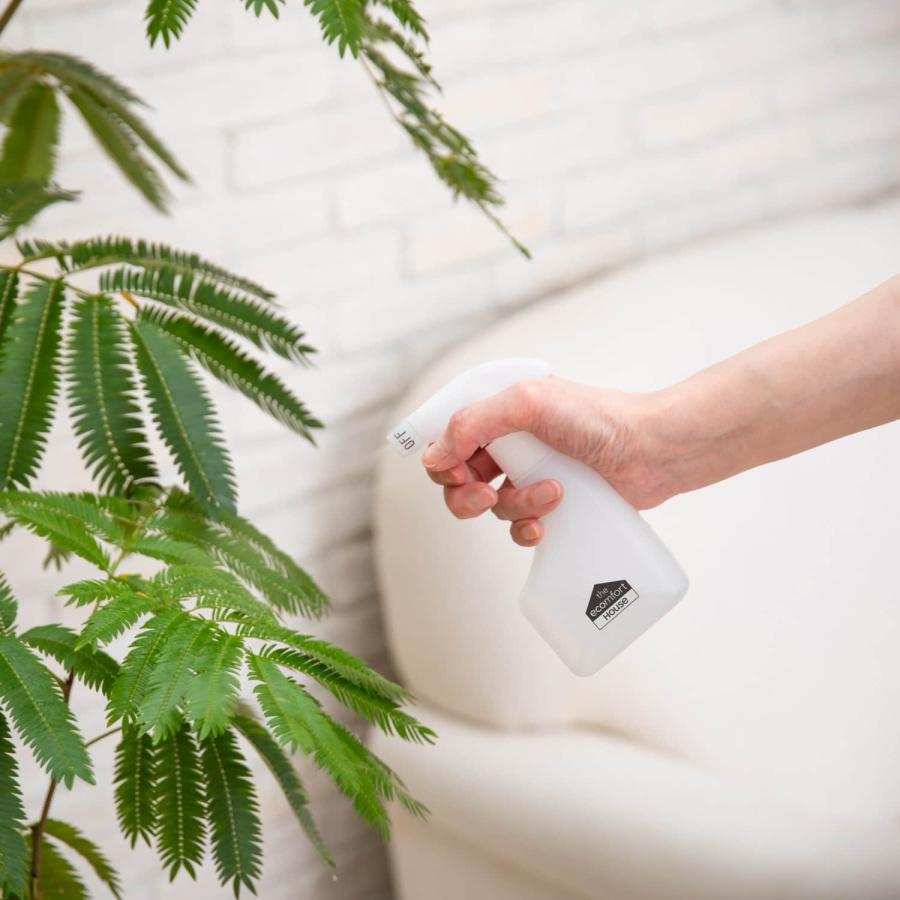 イーオクト ecomfortHouse スプレーボトル 180ml エコンフォートハウス デザインボトル 微細ミスト 液だれしない 小さくて使いやすい アルコールOK : cascata ...