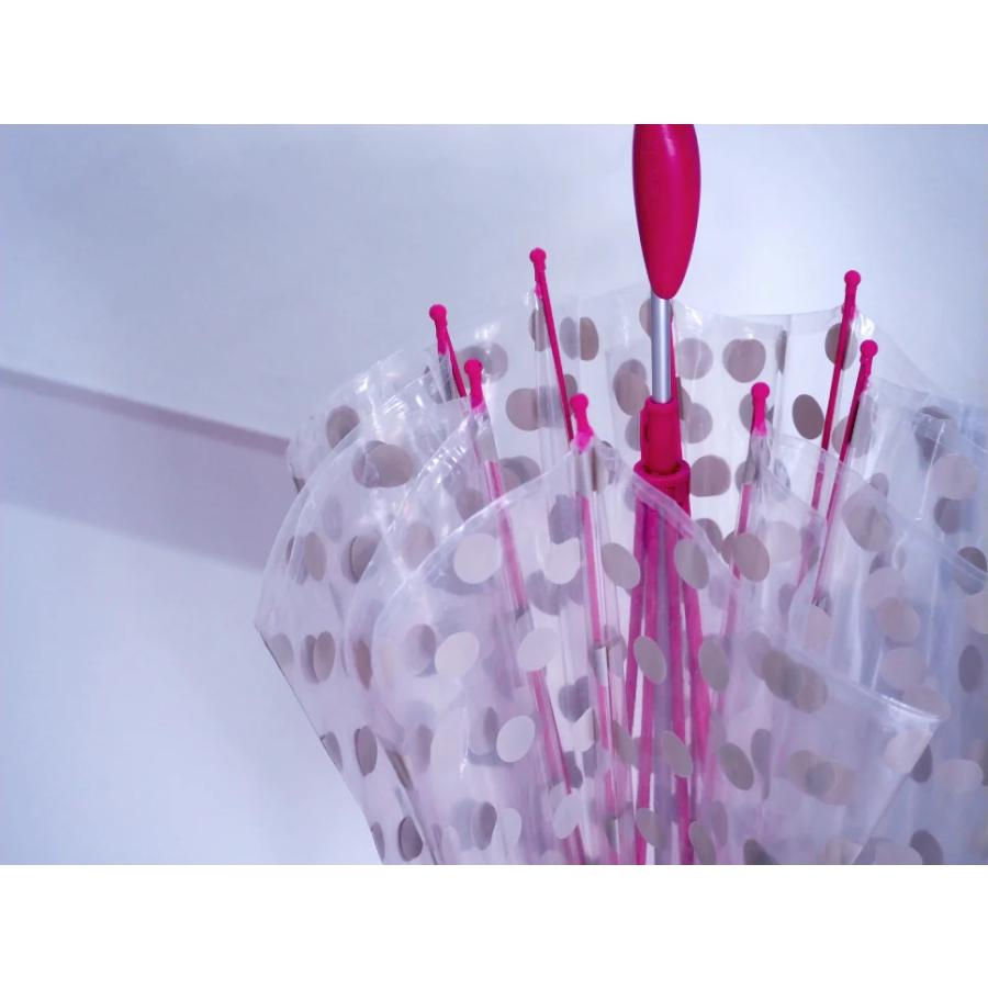 Evereon エバーイオン ドット 60cm 傘 水玉 かさ カサ ビニール傘 グラスファイバー サビにくい サスティナブル おしゃれ かわいい : cascata Yahoo!ショップ ...