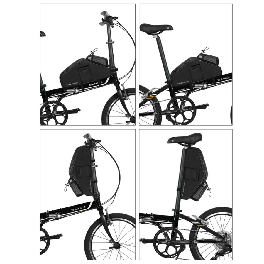 DAHON ダホン フレームバッグ 3L 多機能 マルチ 大容量 自転車 フレーム バッグ :FRAME-BAG-3L:cascata ...
