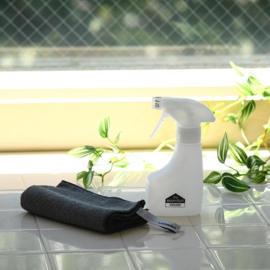 イーオクト サステナブルクリーニング スターターセット【セット内容 3点：eezymマルチクリーナー、MQニットクロス グレー、ecomfortHouseスプレーボトル】 : cascata ...