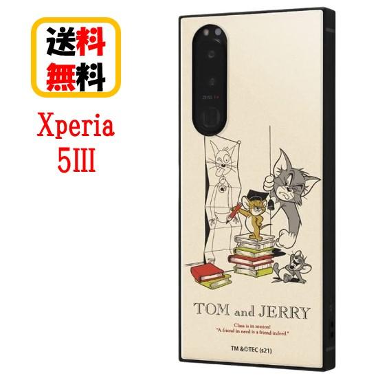 ingrem トムとジェリー Xperia 5 III スマホケース 耐衝撃ケース 授業 KAKU IQ-WXP5M3K3TB/TJ012 ...