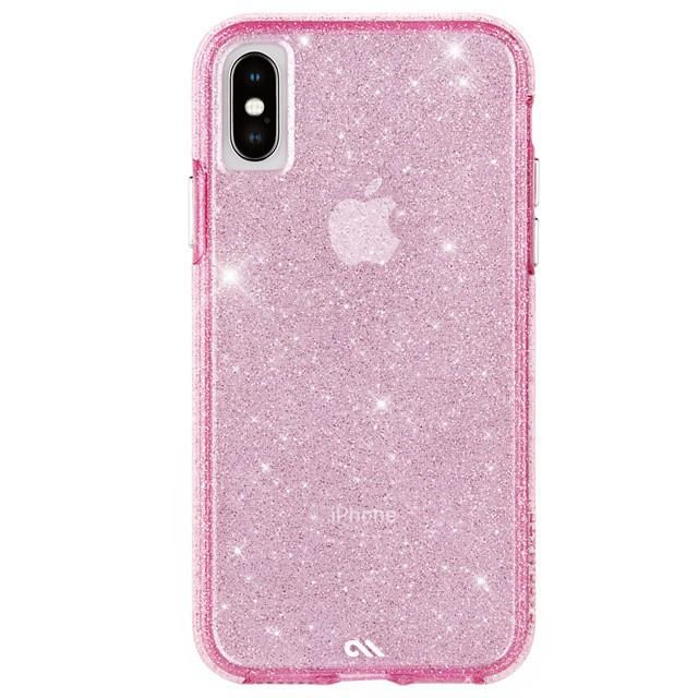 Case-Mate iPhoneX/iPhoneXs 共用 キラキラの耐衝撃ケース ブラッシュ Sheer Crystal-Blush : Case-Mate Japan - 通販 ...