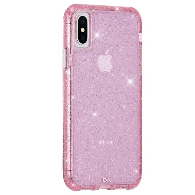 Case-Mate iPhoneX/iPhoneXs 共用 キラキラの耐衝撃ケース ブラッシュ Sheer Crystal-Blush : Case-Mate Japan - 通販 ...