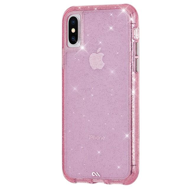 Case-Mate iPhoneX/iPhoneXs 共用 キラキラの耐衝撃ケース ブラッシュ Sheer Crystal-Blush : Case-Mate Japan - 通販 ...