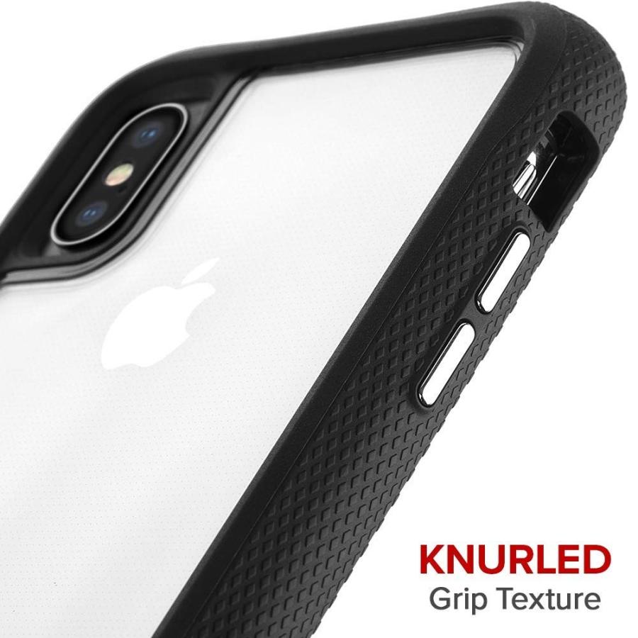 Case-Mate iPhoneX/iPhoneXs 共用 高い耐衝撃機能を持つケース クリア/ブラック Protection Cease Clear/Black :CM037958:Case ...
