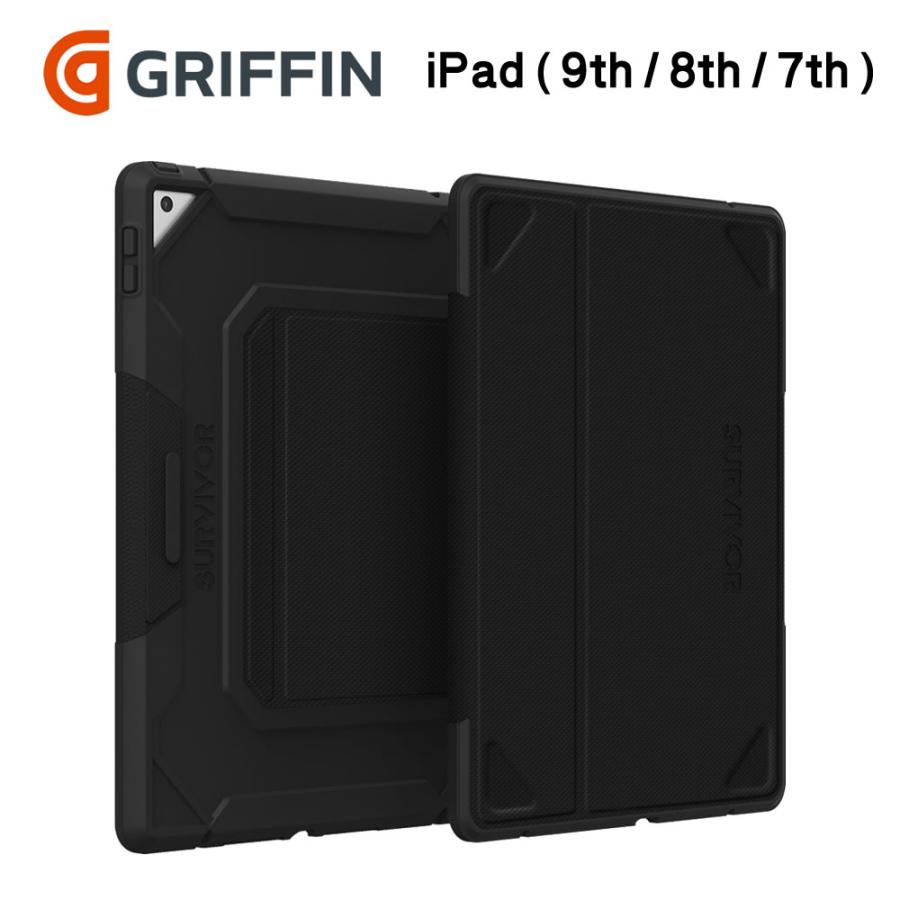 Griffin Technology Griffin - Survivor Rugged Folio for iPad ( 9th/8th ...