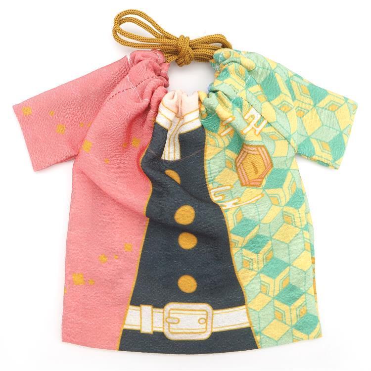 鬼滅の刃 羽織風巾着 冨岡義勇 [523473] アウトレット・ラッピング不可 : キャラクター雑貨 ラフラフ - 通販 - Yahoo!ショッピング