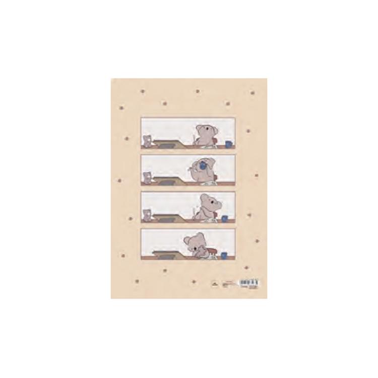 コアラ絵日記 クリアファイルA4 お気に入り SNS Twitter ゆあみ かわいい 漫画 708010 : キャラクター雑貨 ラフラフ - 通販 - Yahoo!ショッピング