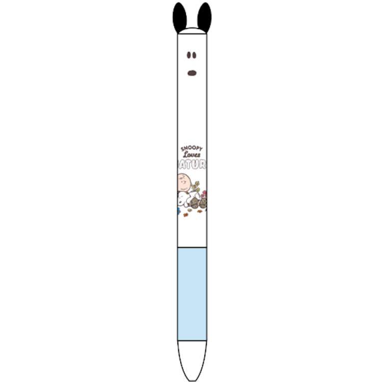 スヌーピー 耳ノックボールペン ブルー ボールペン ペン 黒 赤 2色 Loves NATURE 302014 : mi18es476b ...