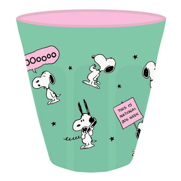 スヌーピー メラミンタンブラー グリーン ピーナッツ コップ 300ml 770394 : キャラクター雑貨 ラフラフ - 通販 ...