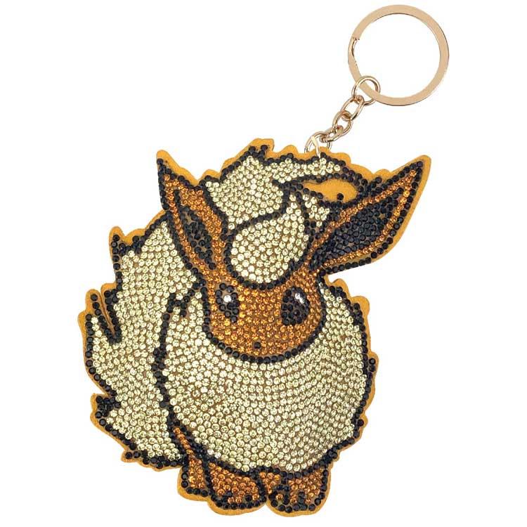 ポケットモンスター ラインストーンマスコットクリーナー ブースター 144576 pokemon ポケモン キーホルダー キーリング ...