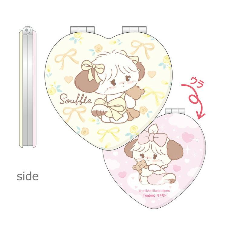 mikko illustrations ハートミラー スフレ 512822 ミッコ イラストレーター レトロ : キャラクター雑貨 ラフラフ ...