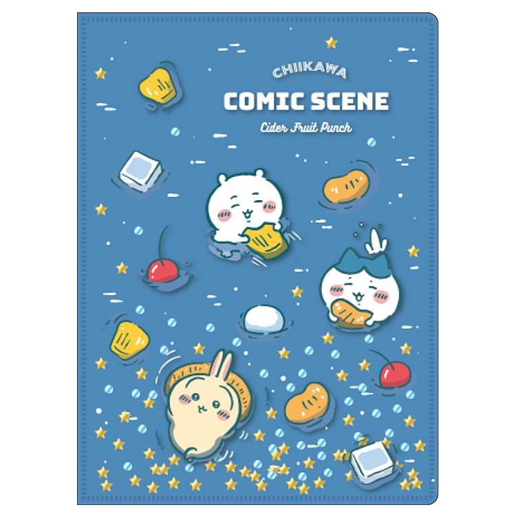 ちいかわ スパンコール入クリアファイルA5W フルーツポンチ 夜 142890 第12弾 CHIIKAWA なんか小さくてかわいいやつ ナガノ ...