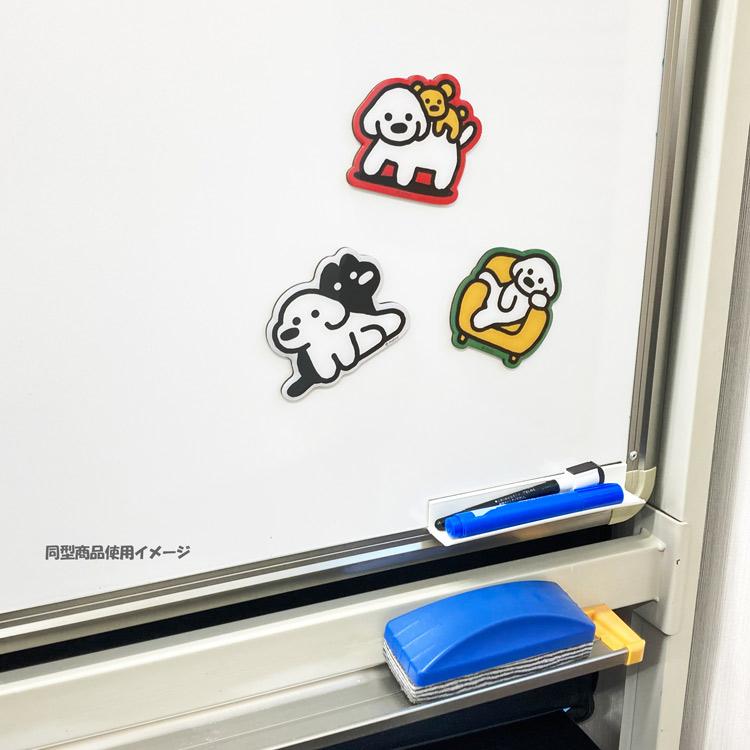 matsui ダイカットマグネット ぺたんこポーズ 175179 イラストレーター いぬ イヌ : キャラクター雑貨 ラフラフ - 通販 ...