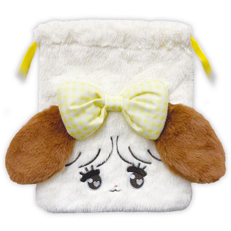 mikko illustrations もふもふ巾着 スフレ 990112 ミッコ : キャラクター雑貨 ラフラフ - 通販 - Yahoo ...