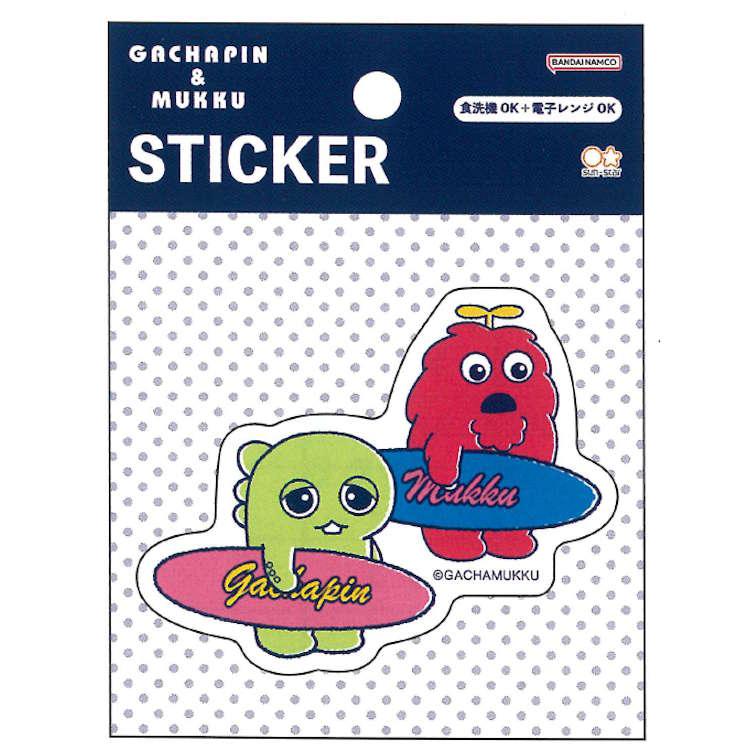 GACHAPIN×MUKKU ダイカットステッカー A ガチャピン ムック シール コレクション デコ デコレーション 248530 ...