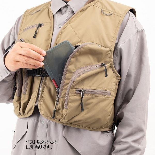 リバレイ フィッシングベスト 5430 RV マウンテンストリームベスト タン LL(qh) :4515609150187:釣具のキャスティング ヤフー店 - 通販 - Yahoo!ショッピング