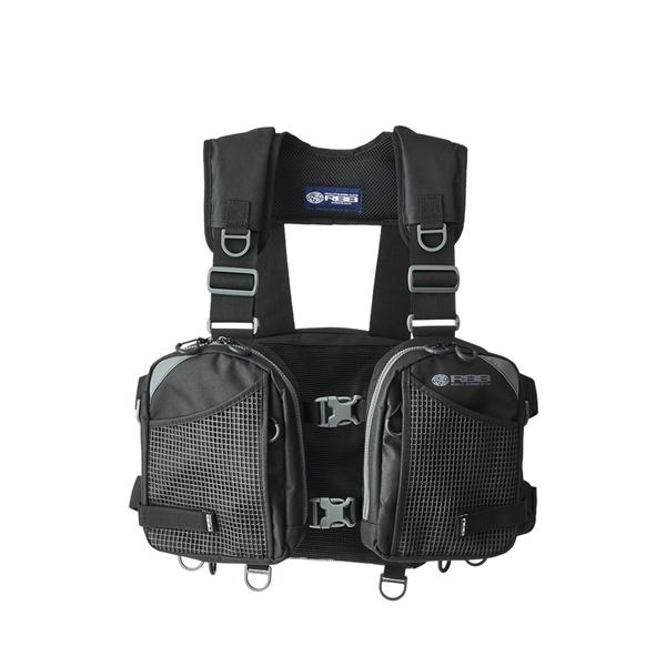 Rivalley 双進 ライフジャケット 7732 RBB サーフゲームベスト ブラック フリー : 釣具のキャスティング ヤフー店 - 通販 - Yahoo!ショッピング