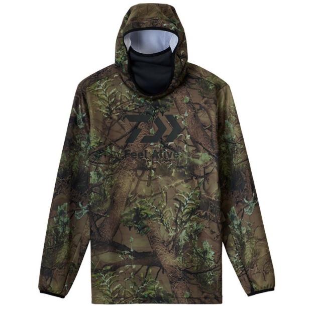 DAIWA（ダイワ） 【訳あり】ダイワ ウェア DE-9221 ミドルゲームシャツフーディー リアルレイク L : 釣具のキャスティング ヤフー店 - 通販 - Yahoo!ショッピング