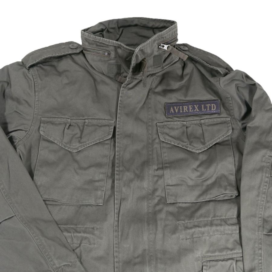 AVIREX アヴィレックス（アビレックス） アヴィレックス 6122081 M-65 JACKETS ミリタリージャケット : casual.co.jp - 通販 - Yahoo!ショッピング