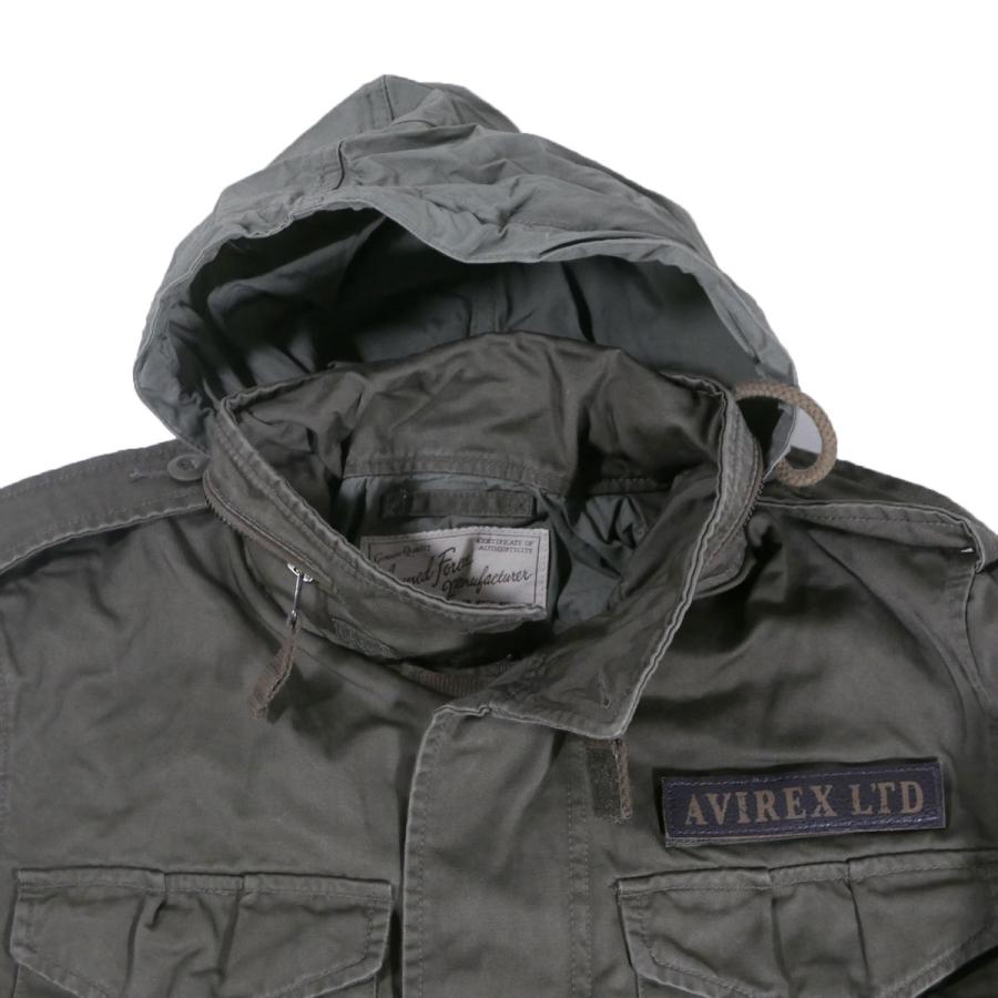 AVIREX アヴィレックス（アビレックス） アヴィレックス 6122081 M-65 JACKETS ミリタリージャケット : casual.co.jp - 通販 - Yahoo!ショッピング