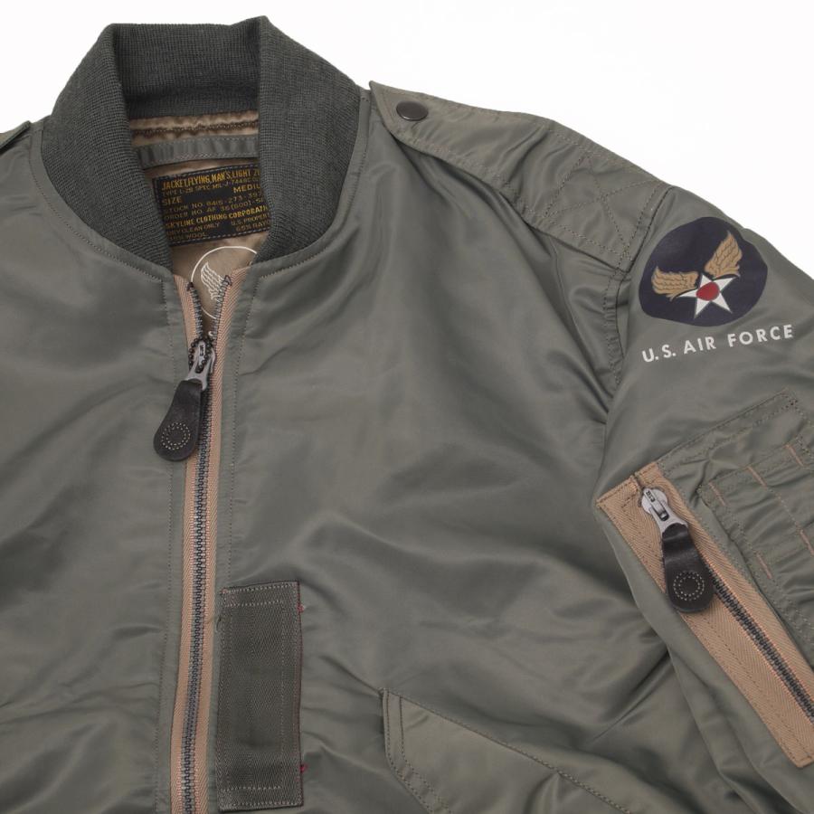 BUZZ RICKSON'S Buzz Ricksons バズリクソンズ BR14870 L-2B SKYLINE CLOTHING CORPORATION SAGE GREEN ...