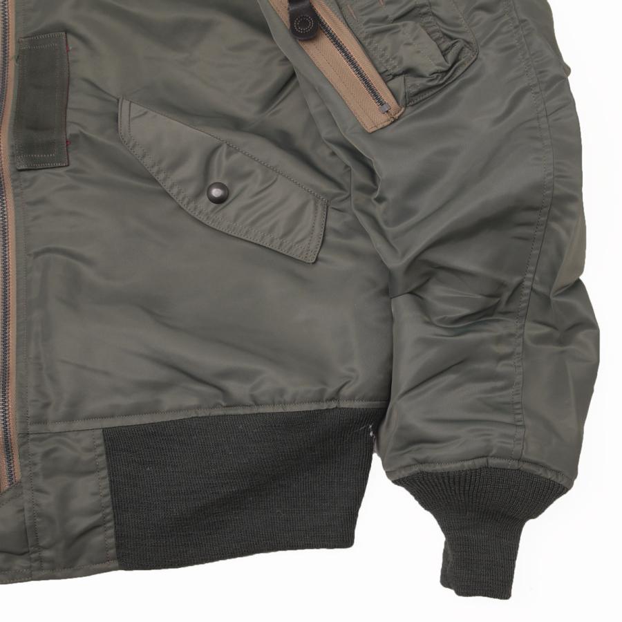 BUZZ RICKSON'S Buzz Ricksons バズリクソンズ BR14870 L-2B SKYLINE CLOTHING CORPORATION SAGE GREEN ...