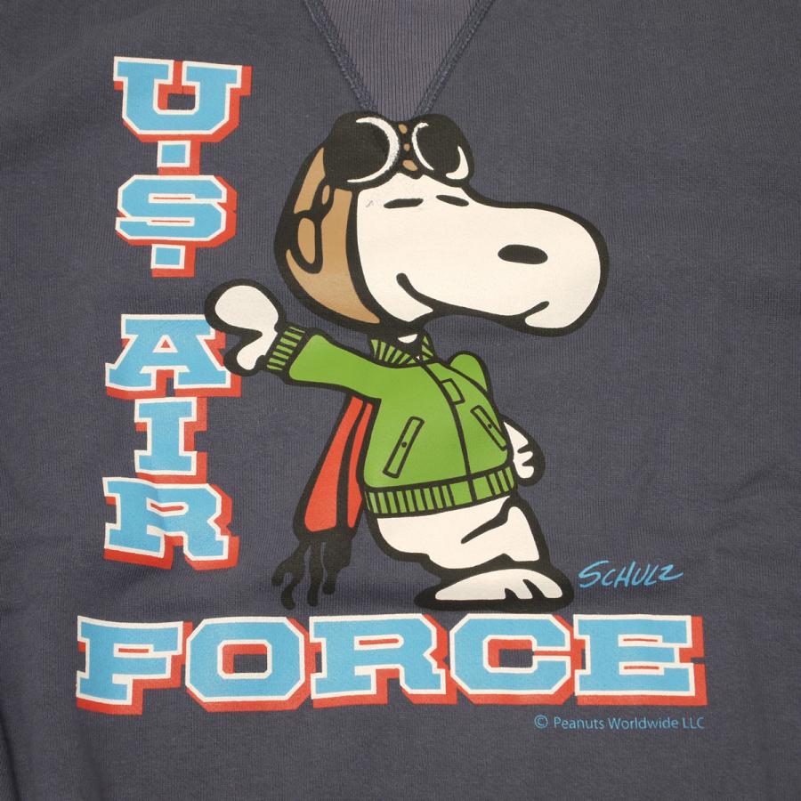 BUZZ RICKSON'S Buzz Ricksons バズリクソンズ BR69071 × PEANUTS U.S.AIR FORCE SNOOPY MA-1 スヌーピー スウェット ...
