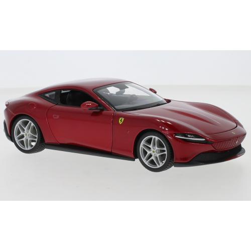 1/24 フェラーリー ローマ 赤 レッド Bburago Ferrari Rome metallic-red 2020 1:24 梱包サイズ80 : カタラン - 通販 - Yahoo!ショッピング